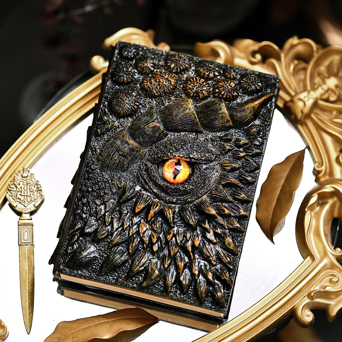 Night Dragon of Magic Resin 3D Book – DragonStone